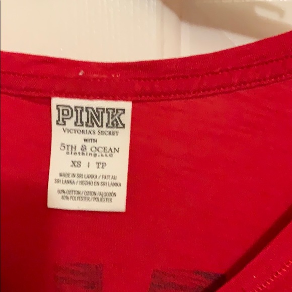 PINK Victoria's Secret | Tops | Victoria Secret Pink Womens Angels T ...
